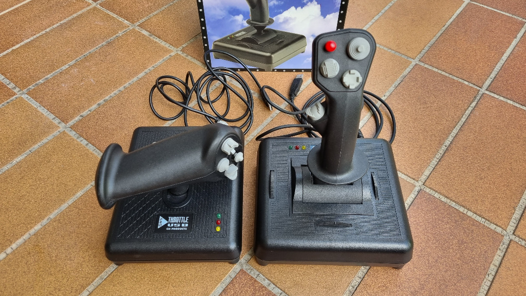 CH Fighterstick & Pro Throttle HOTAS, Computers & Tech, Parts ...