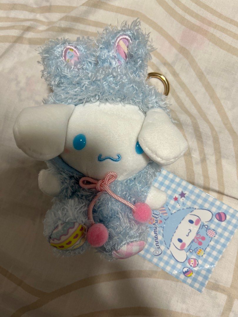 Cinnamoroll Plush Keychain, Hobbies & Toys, Toys & Games on Carousell