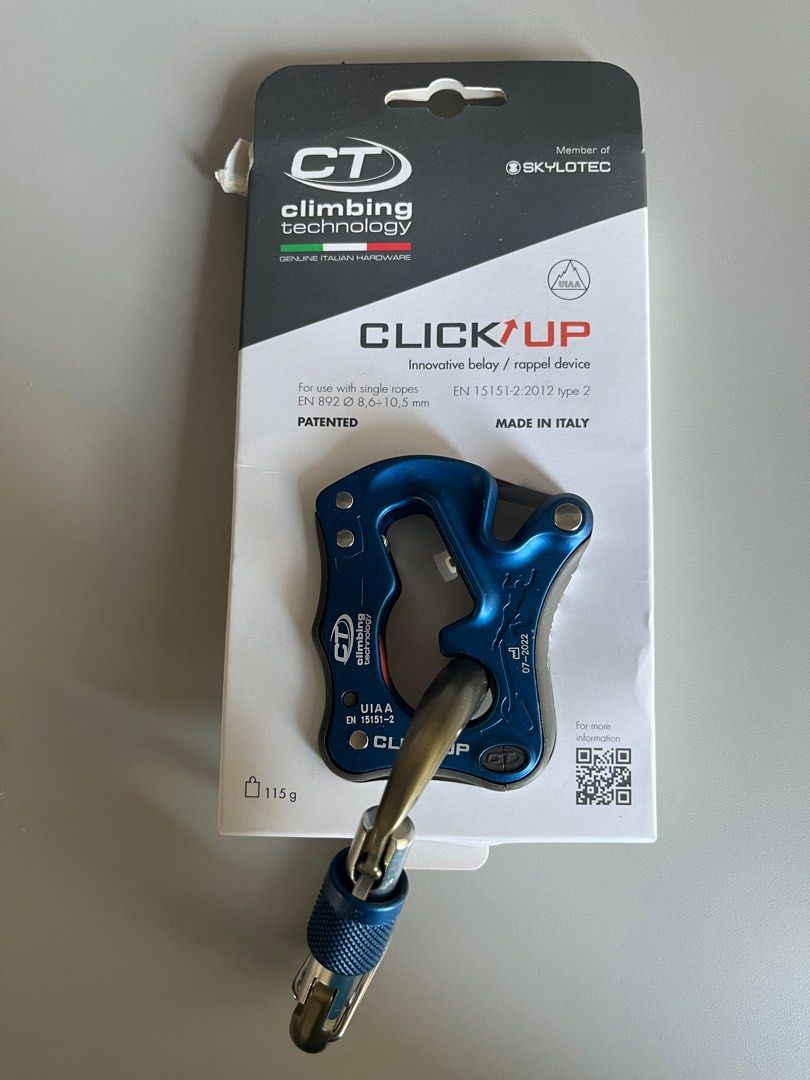 Climbing technology click up belay device, Sports Equipment, Other ...