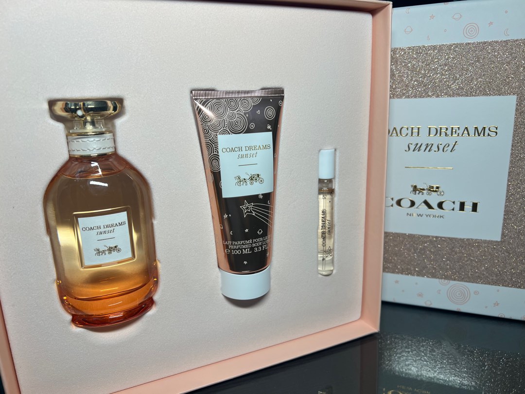 Coach Dream Sunset Set, Beauty & Personal Care, Fragrance & Deodorants ...