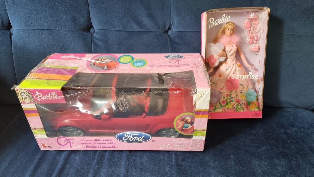 Collectable Barbie Mustang GTI & Doll set., Hobbies & Toys, Toys ...