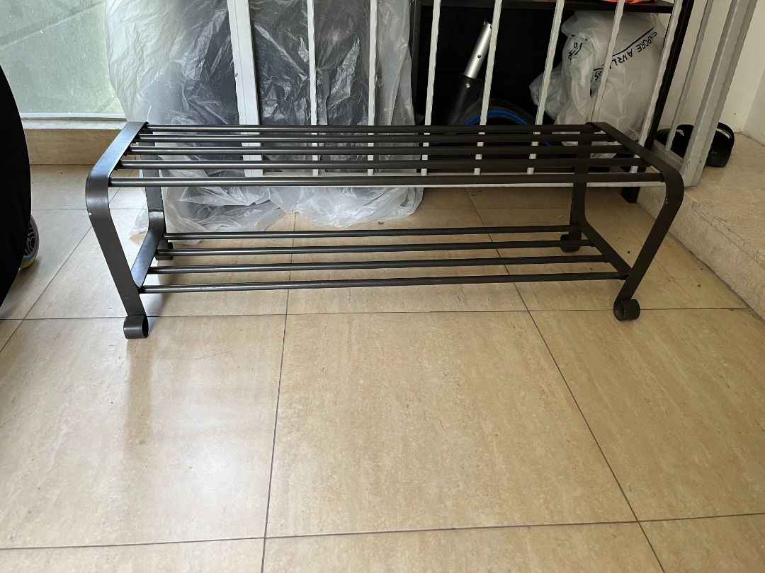 IKEA metal shoe rack, Furniture & Home Living, Furniture, Shelves ...