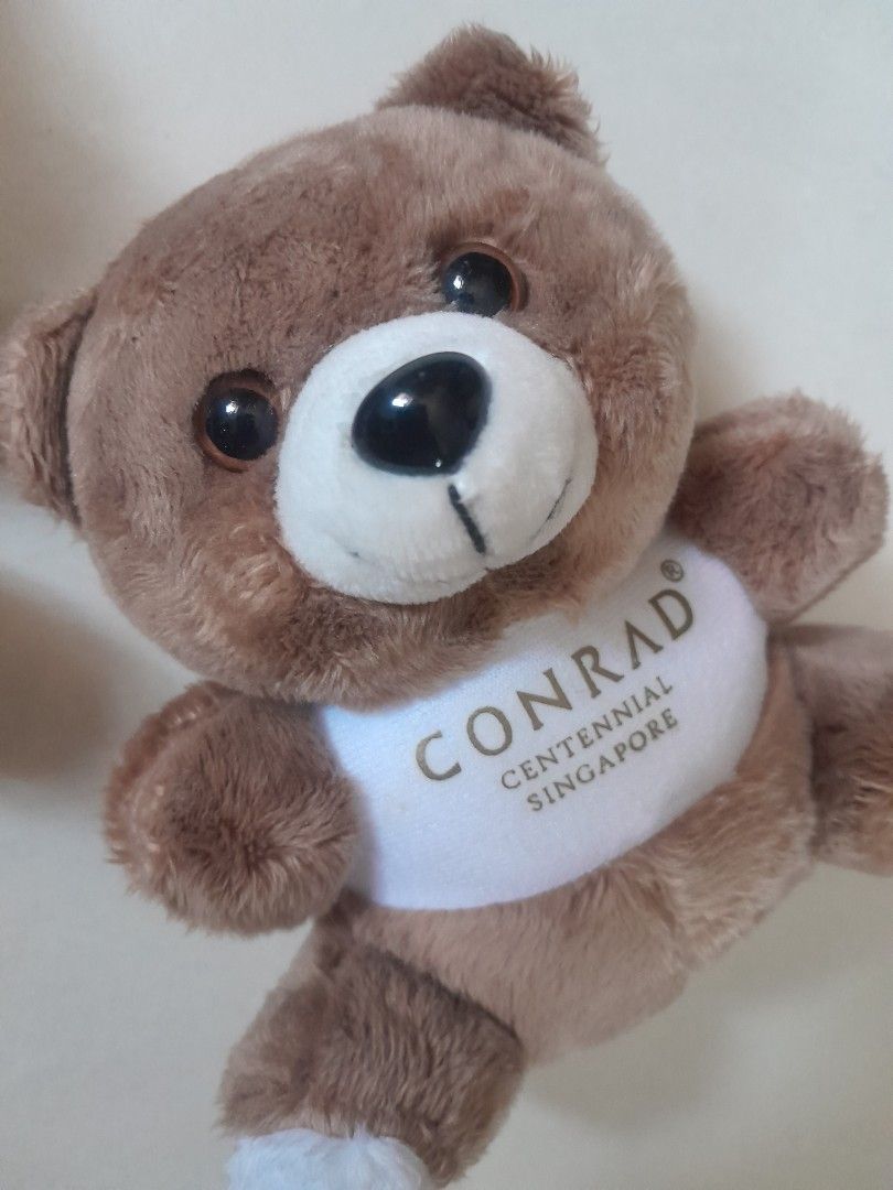 Conrad Hotel Teddy Bear - 1 pair, Hobbies & Toys, Toys & Games on Carousell