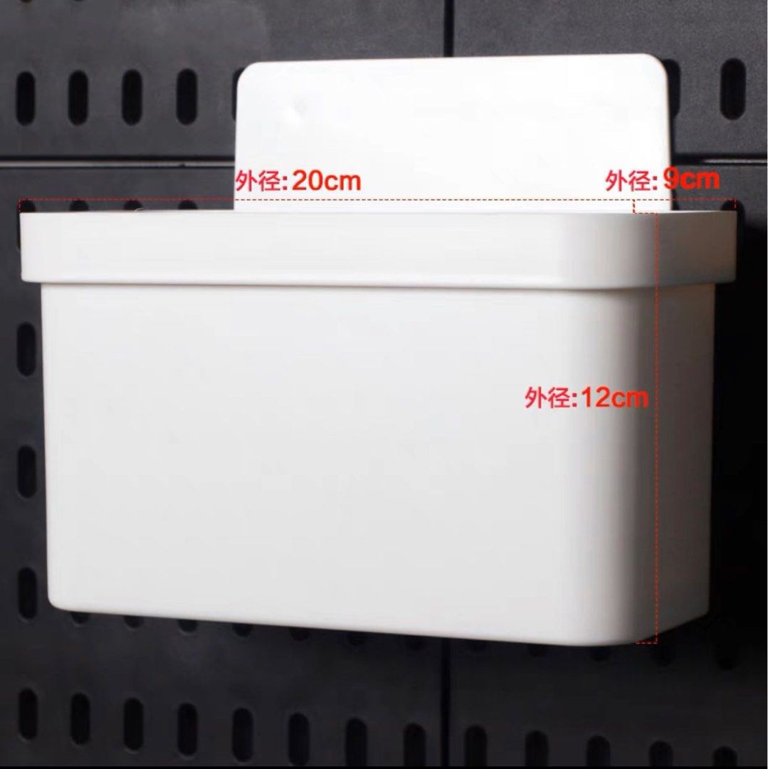 Container , storage box , with hooks, Furniture & Home Living, Home ...