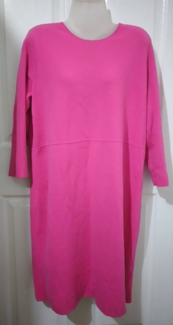 Cos bright pink dress L, Women's Fashion, Dresses & Sets, Dresses on ...