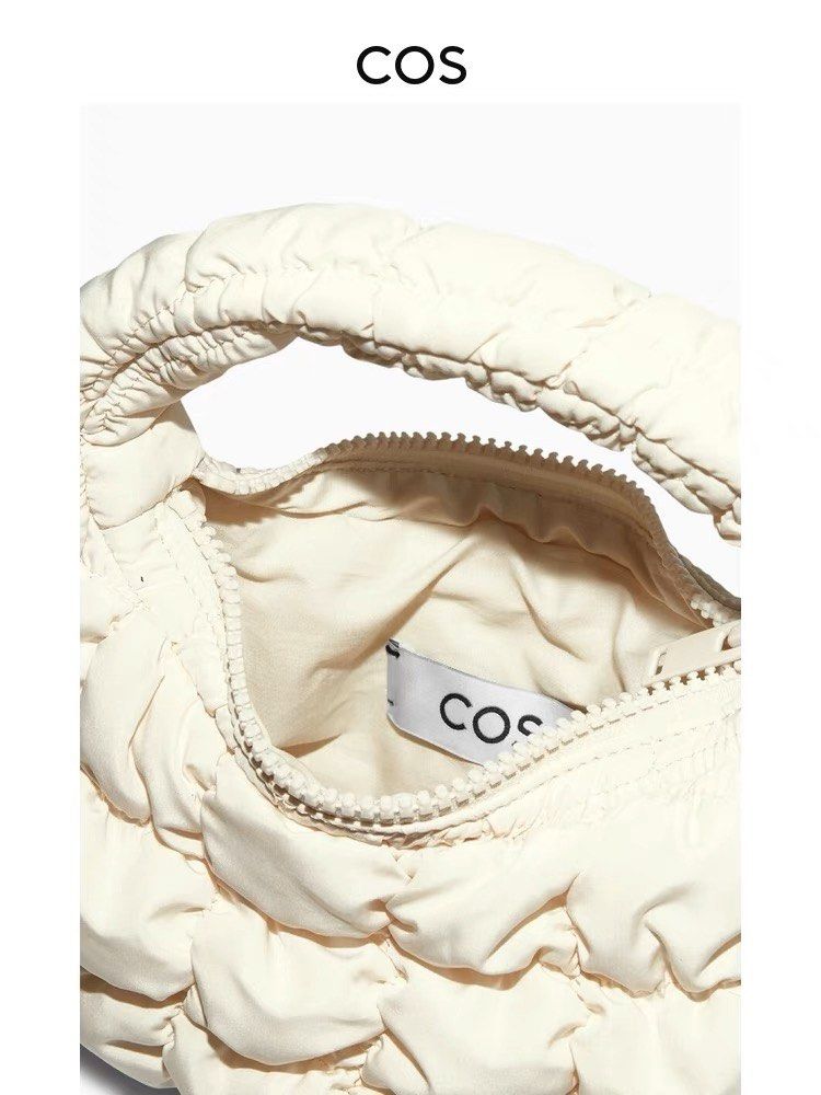 COS Micro Quilted Bag in Black, Women's Fashion, Bags & Wallets, Tote ...