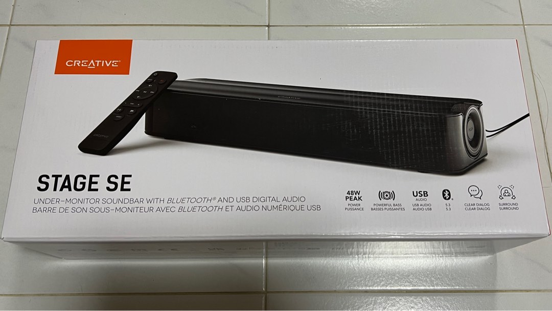 Creative stage SE, Audio, Soundbars, Speakers & Amplifiers on Carousell