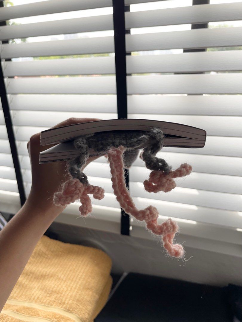 crochet squashed mouse bookmark, Hobbies & Toys, Stationery & Craft ...