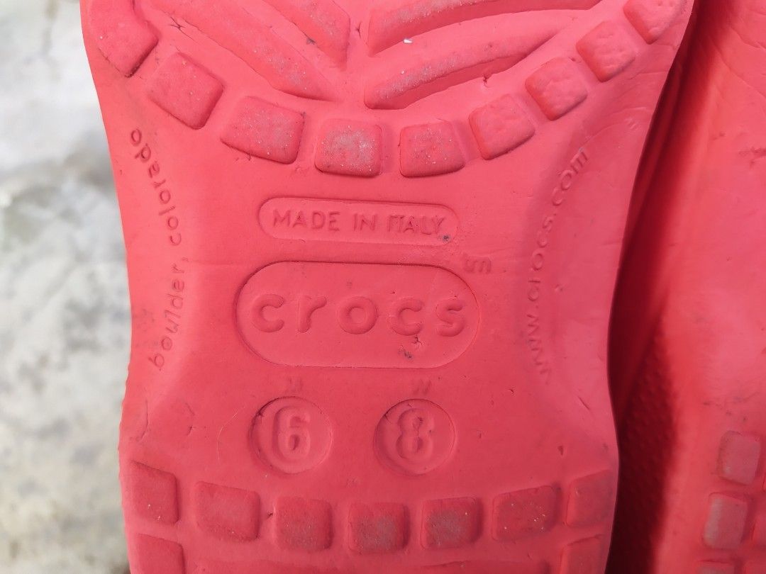 Crocs clog italy, Men's Fashion, Footwear, Flipflops and Slides on ...