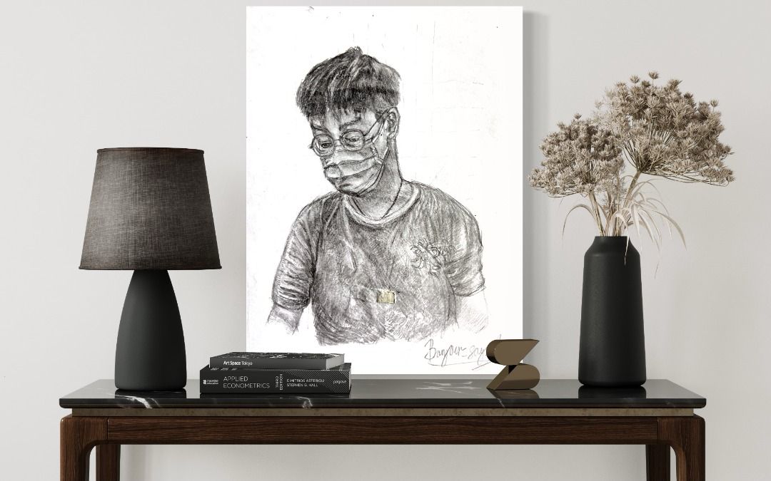 Customised Portrait Drawing, Pencil Drawing Commission Service, Hobbies ...