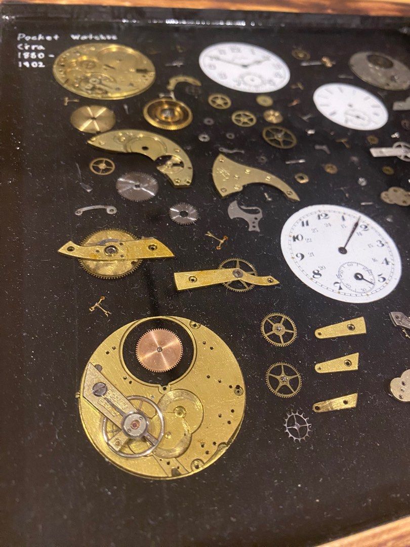Deconstructed Pocket Watch Art, Luxury, Watches on Carousell