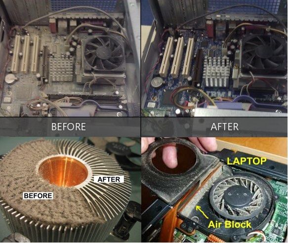 Desktop/Laptop Internal Cleaning Service, Computers & Tech, Laptops ...
