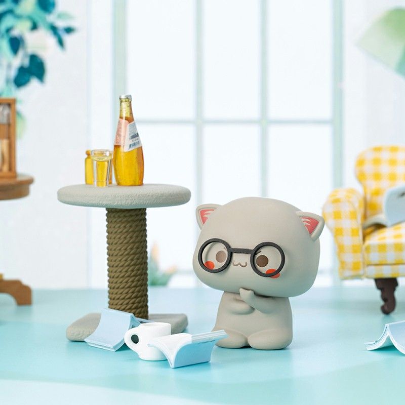 [DODOWO] MITAO CAT MOCHIMOCHI CATS PEACH CAT AND GOMA CAT SERIES 2 FULL ...