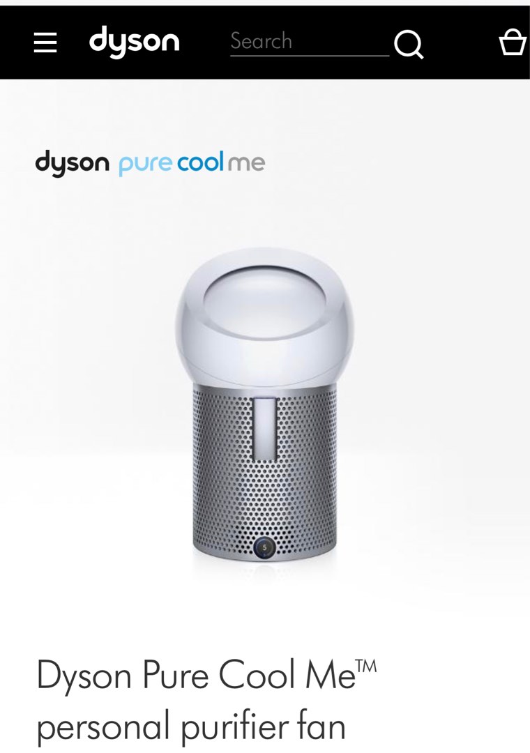 Dyson Pure Cool Me, TV & Home Appliances, Air Purifiers & Dehumidifiers ...