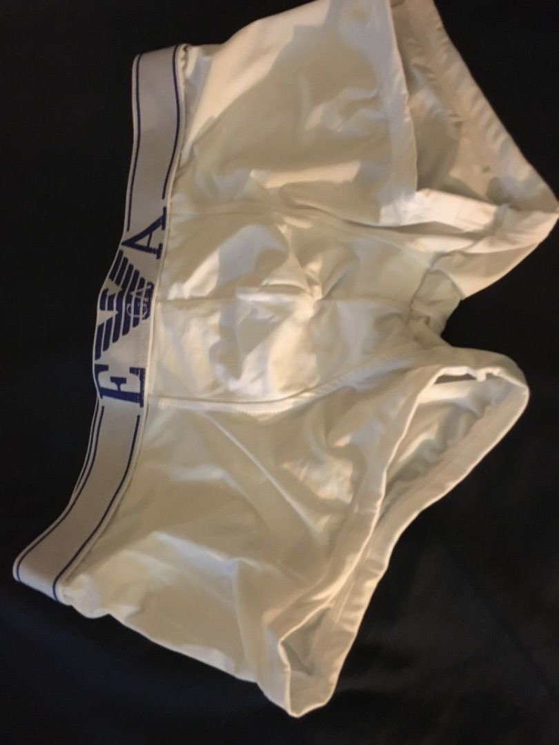 EA boxer square cut, Men's Fashion, Bottoms, New Underwear on Carousell