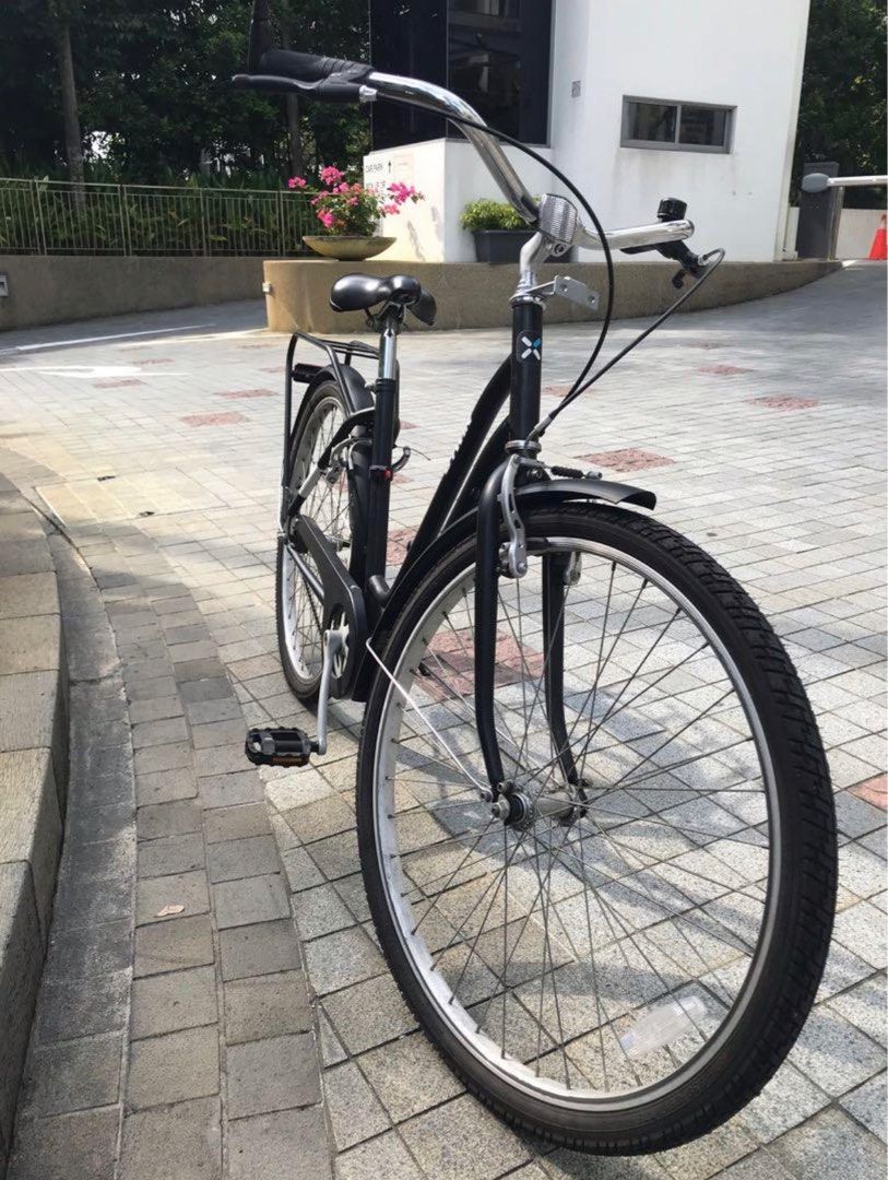Elops 100 Low frame 26 in single speed, Sports Equipment, Bicycles ...