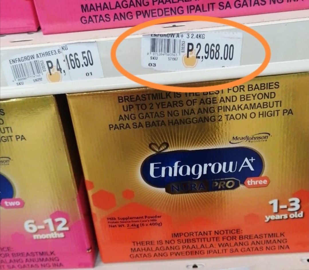 Enfagrow A+nura pro three, Babies & Kids, Nursing & Feeding ...