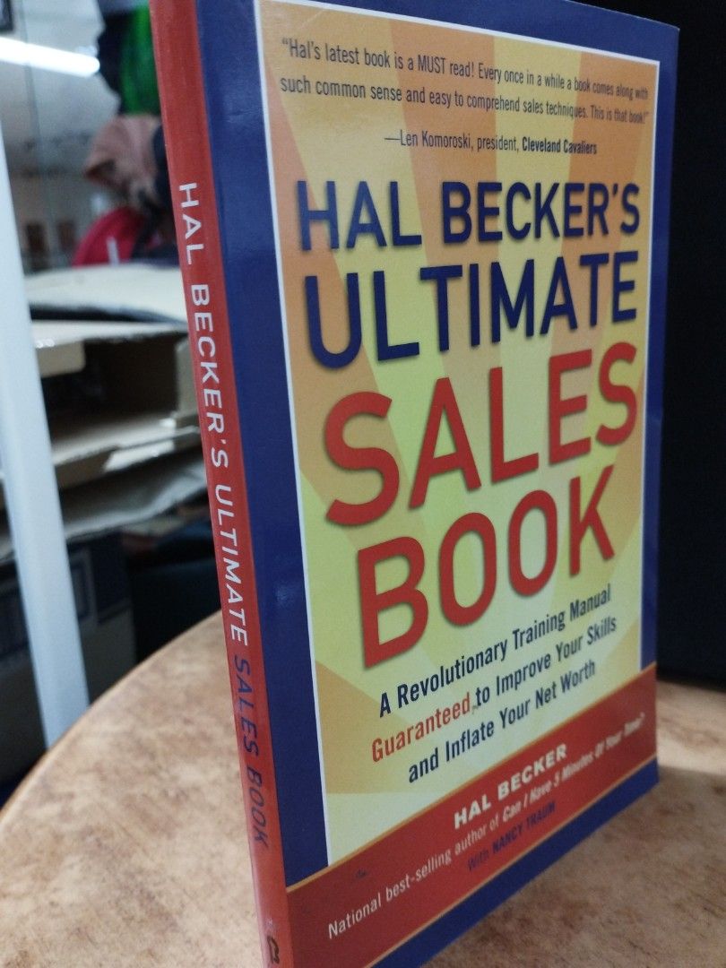 (ENG) Hal Becker's Ultimate Sales Book, Hobbies & Toys, Books ...