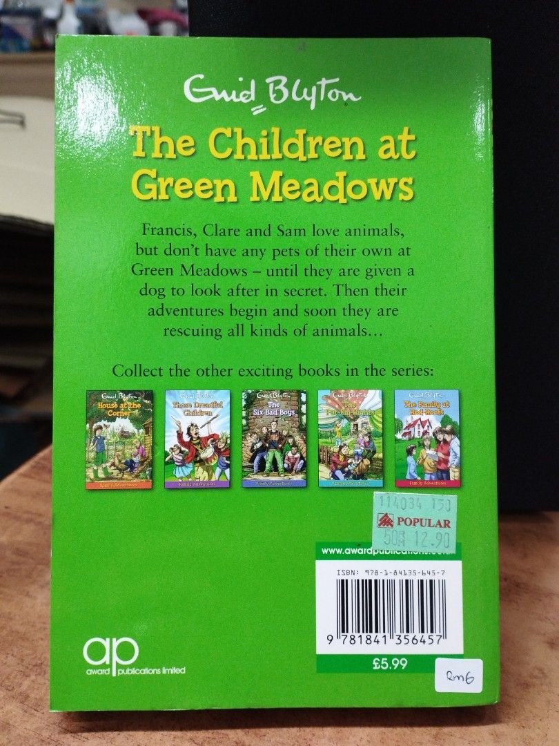 (ENG) The Children At Green Meadows, Hobbies & Toys, Books & Magazines ...