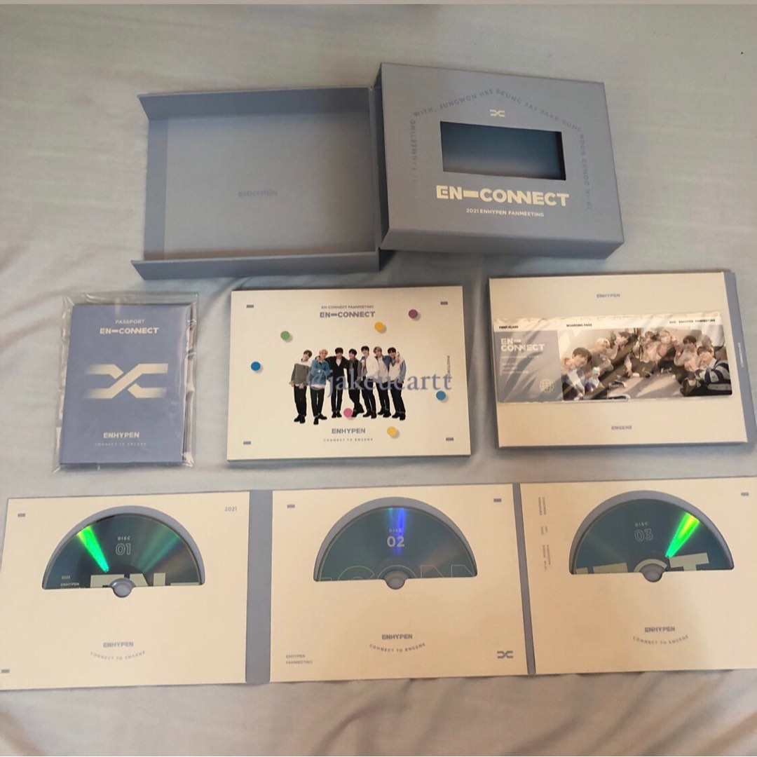 Enhypen En-connect DVD, Hobbies & Toys, Memorabilia & Collectibles, K ...