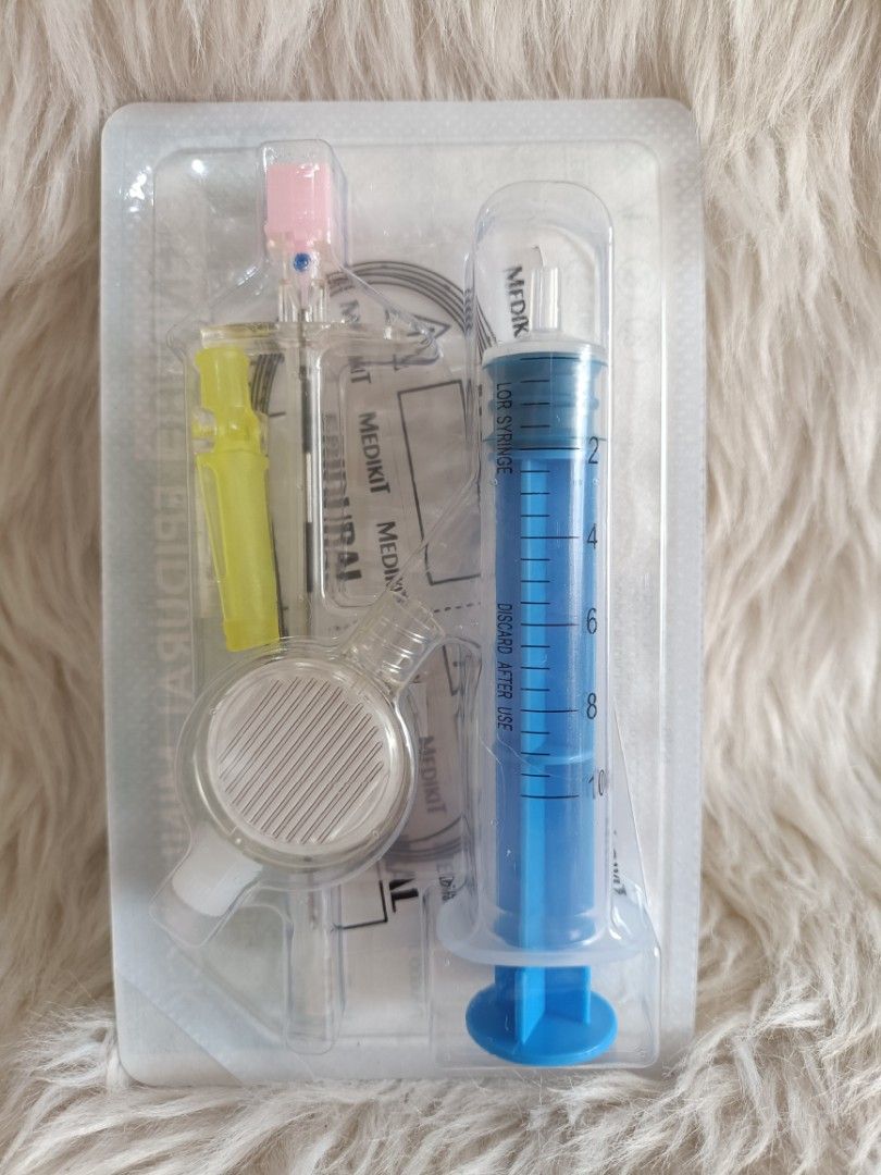 Epidural Mini Pack 18G, Health & Nutrition, Medical Supplies & Tools on ...
