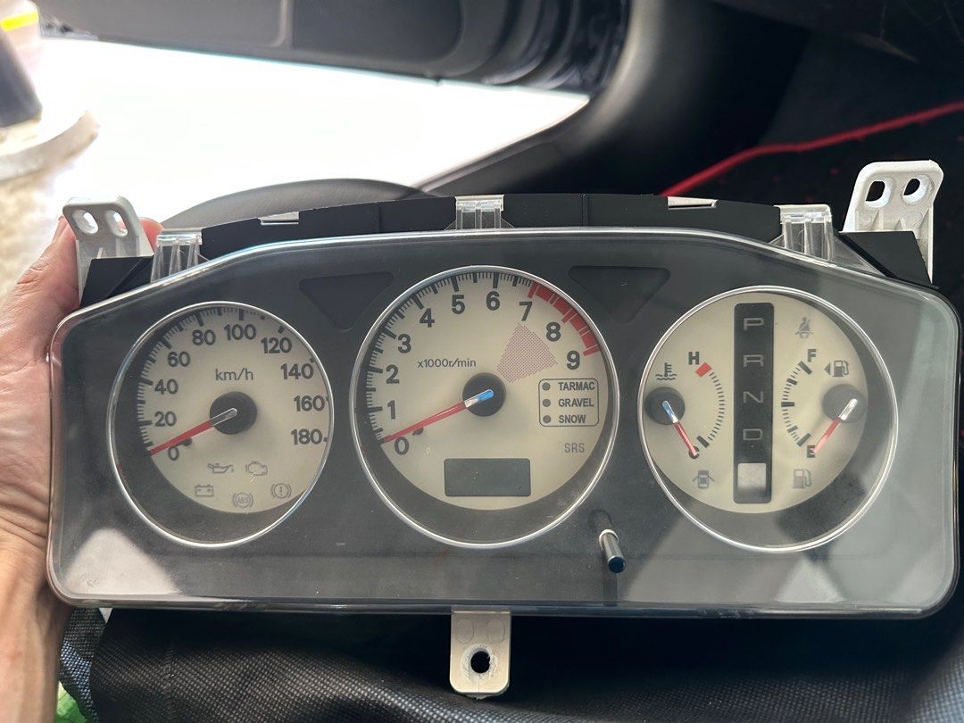 Evo 7 9 GTA speedometer cluster, Car Accessories, Electronics & Lights ...