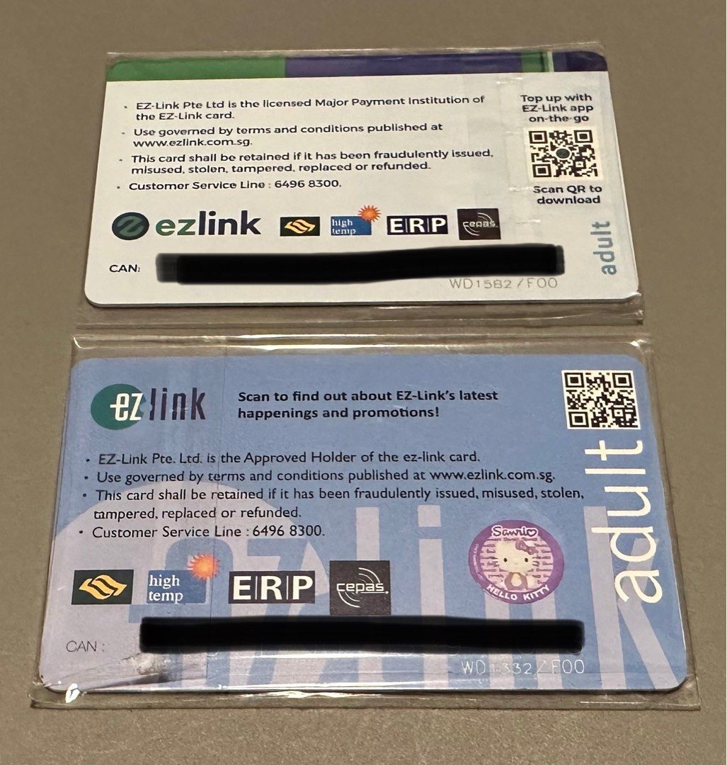 EZ-Link Card, Hobbies & Toys, Memorabilia & Collectibles, Vintage ...