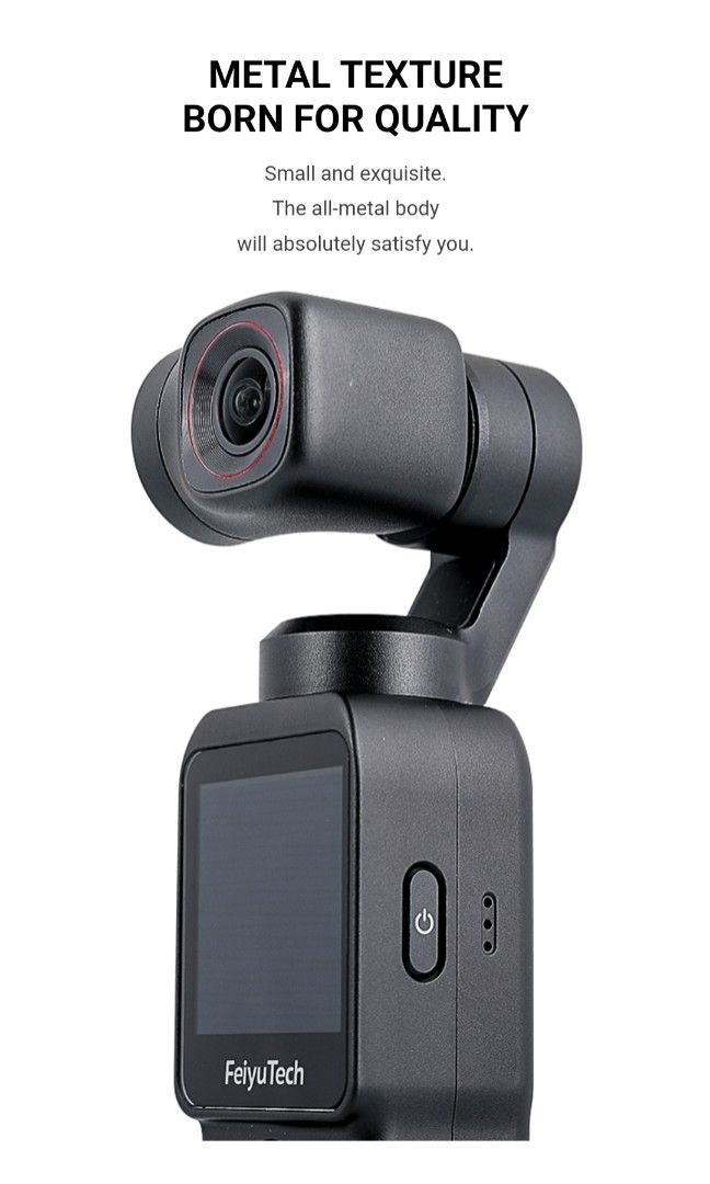 Feiyu Pocket 2 - Motorized Gimbal Camera, Photography, Cameras on Carousell