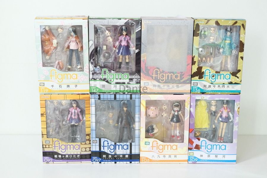 Figma Bakemonogatari full set (Separately available)/Hitagi/Koyomi ...