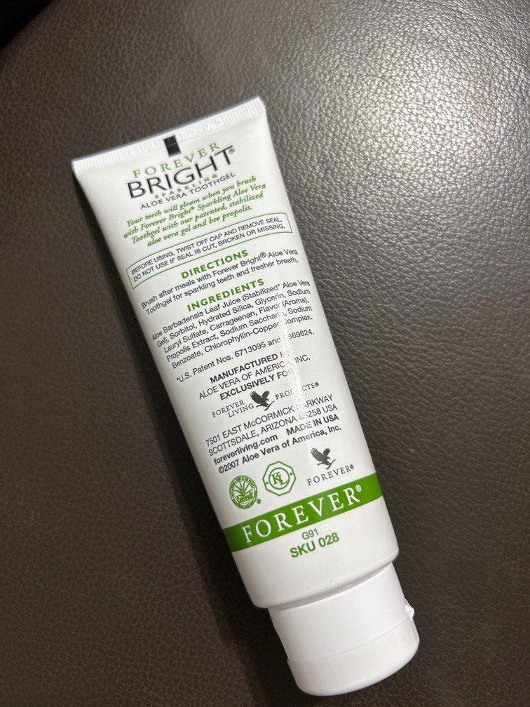 Forever living tooth paste, Beauty & Personal Care, Oral Care on Carousell