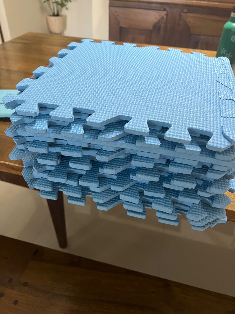 FREE blue playmat, Babies & Kids, Infant Playtime on Carousell