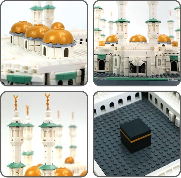 [FREE DELIVERY!] Mecca Masjid Al-Haram Building Bricks / Great Mosque ...
