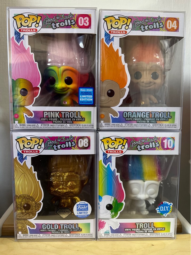 Funko pop Troll, Hobbies & Toys, Toys & Games on Carousell