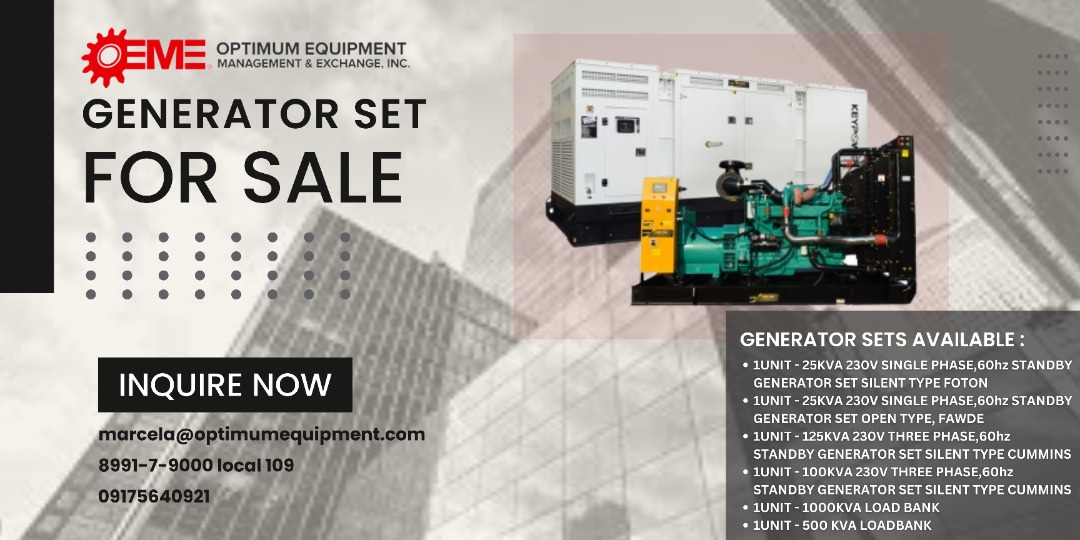 GENERATOR SET on Carousell