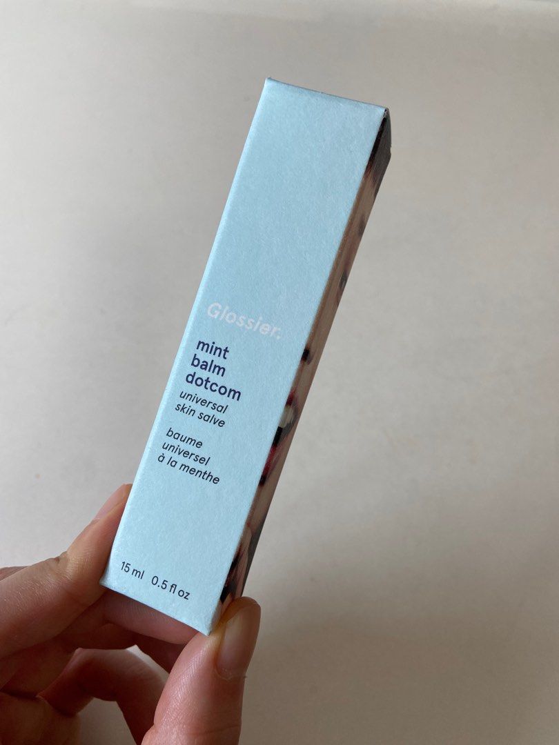 Glossier Mint Lip Balm (authentic), Beauty & Personal Care, Face ...