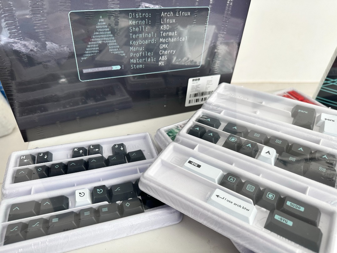 GMK Arch Keycaps, 電腦＆科技, 電腦周邊及配件, 電腦鍵盤及相關產品 - Carousell