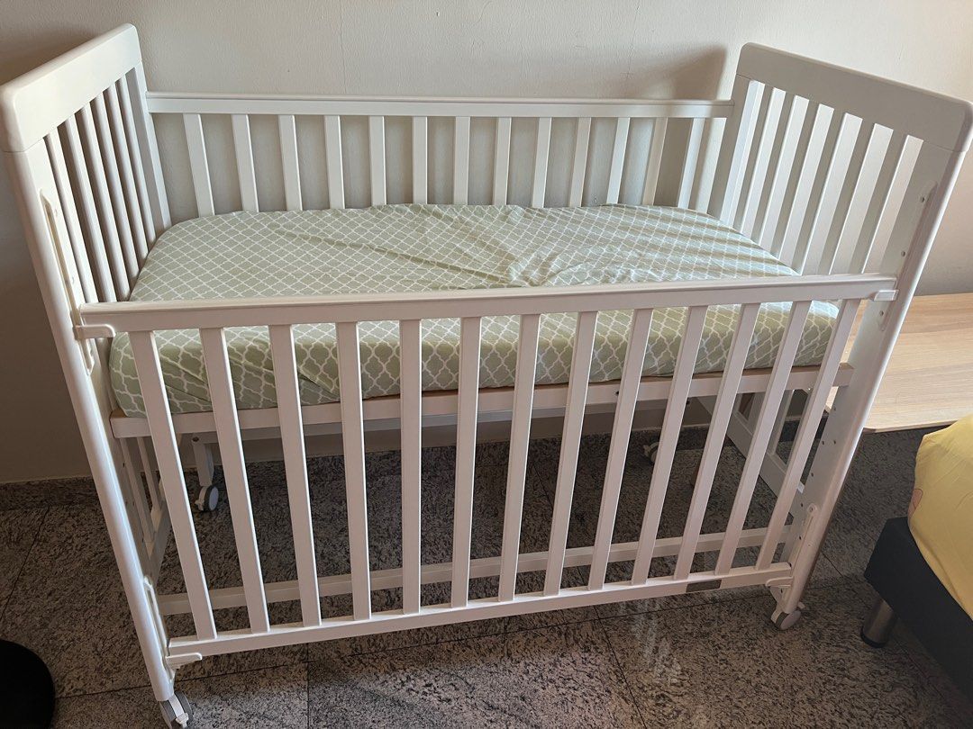 Happy Cot Happy Wonder+ 5-in-1 Convertible Baby Cot:, Babies & Kids ...