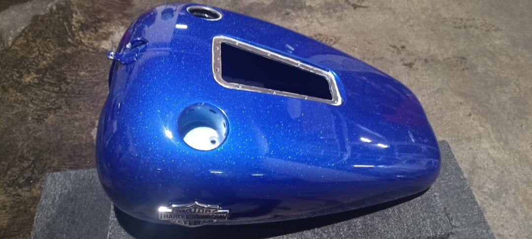 Harley Davidson Rocker C fuel tank and rear short fender, Motorcycles ...