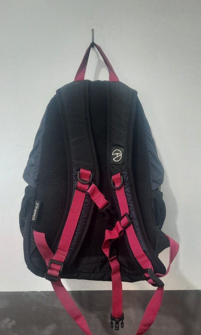 Hawk Bag Pack - Black/Pink - Pre-Loved on Carousell