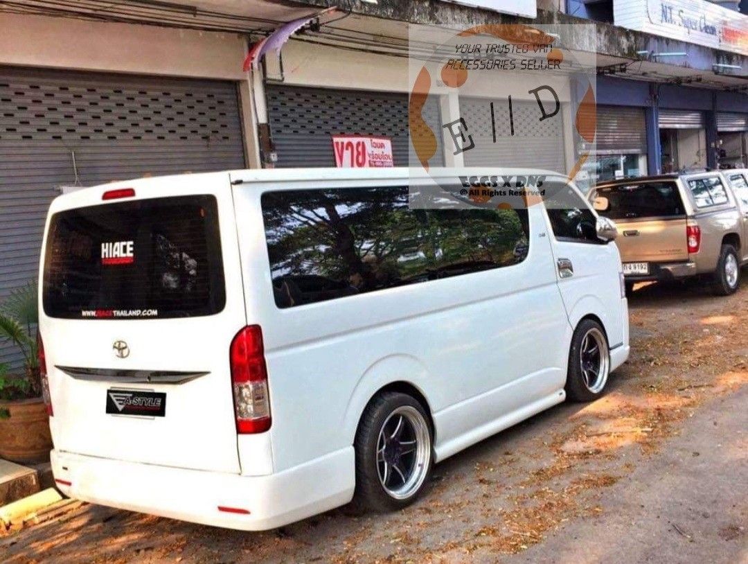 Hiace Astyle Bodykit, Car Accessories, Accessories on Carousell