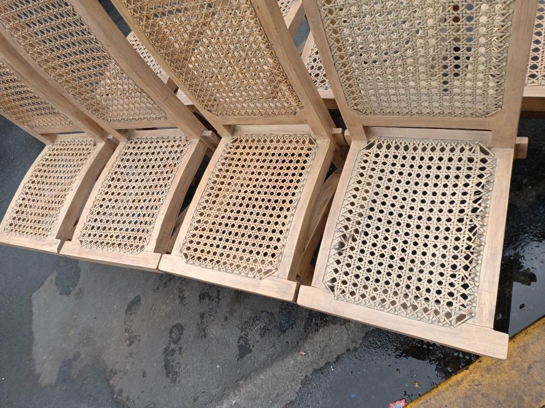 High back solihiya chairs on Carousell
