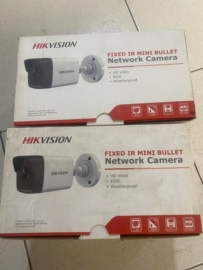 HIK VISION CAMERA (DS-2CD1001-I), Furniture & Home Living, Security ...
