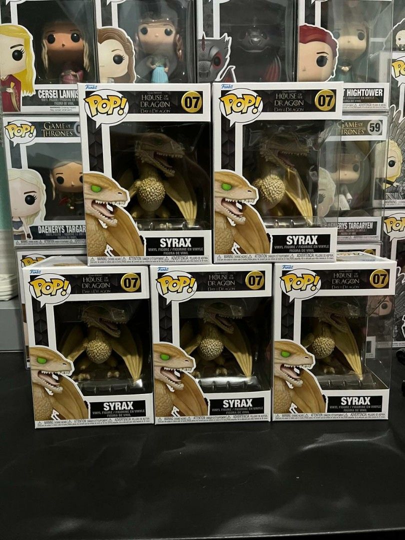House of the Dragon - Syrax - Funko Pop, Hobbies & Toys, Toys & Games ...