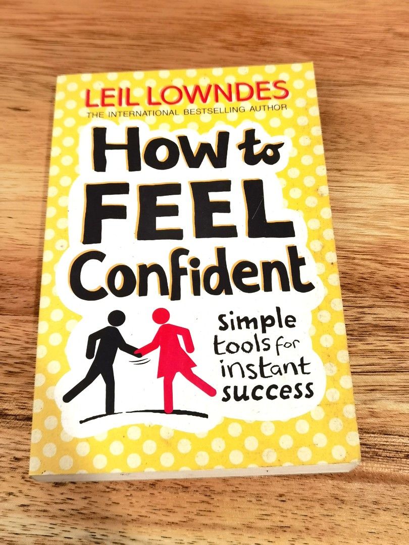 How To Feel Confident Book By Leil Lowndes, Hobbies & Toys, Books ...