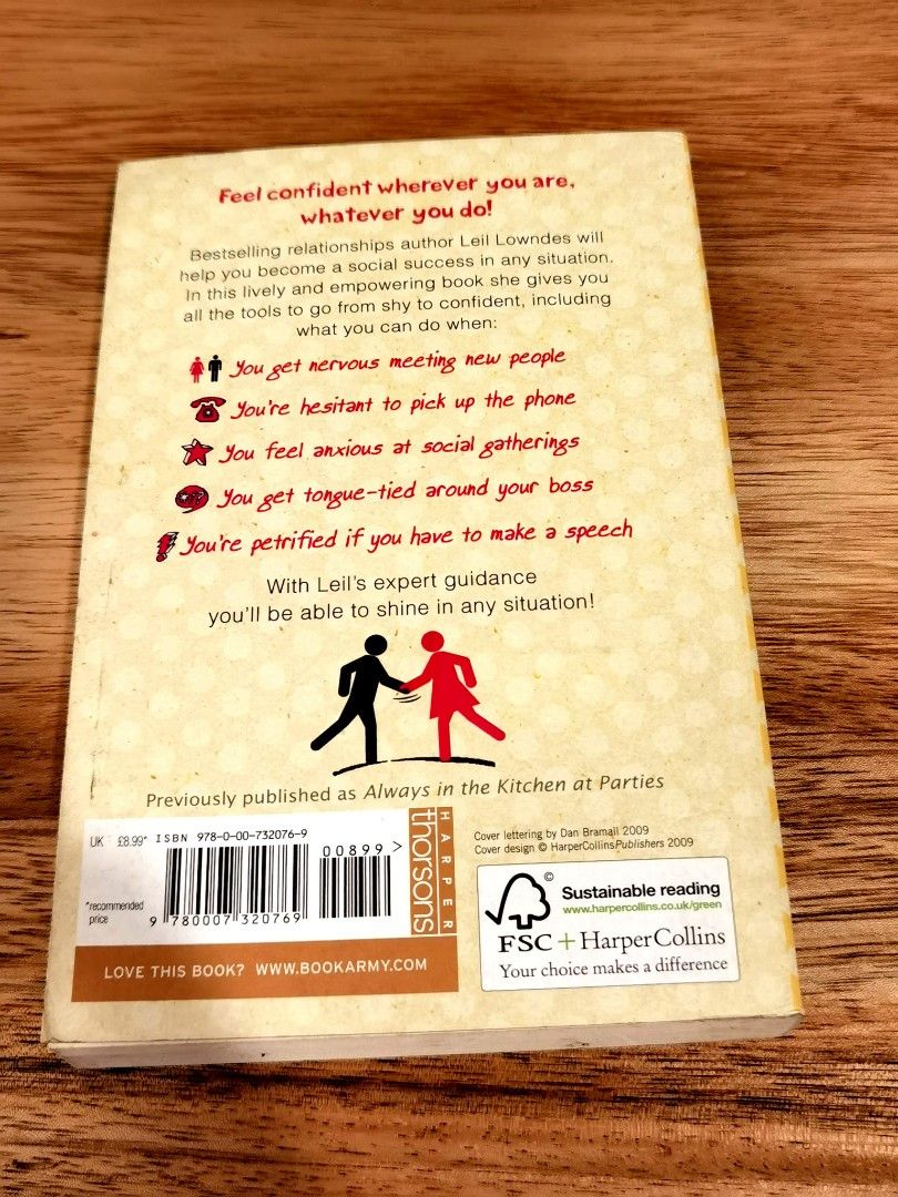 How To Feel Confident Book By Leil Lowndes, Hobbies & Toys, Books ...
