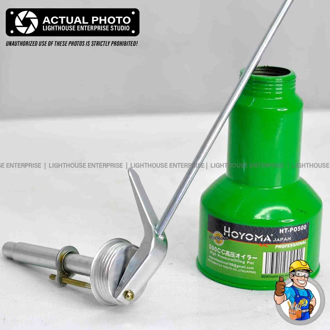 HOYOMA Japan HOYOMA Japan 500cc 500g Pump Oiler / High Pressure Pump ...