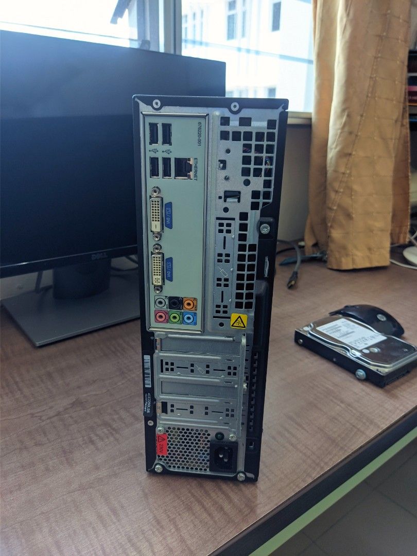 HP Pavilion Slimline All working except Power supply. Office Desktop PC Computer parts. i3-2120 ...