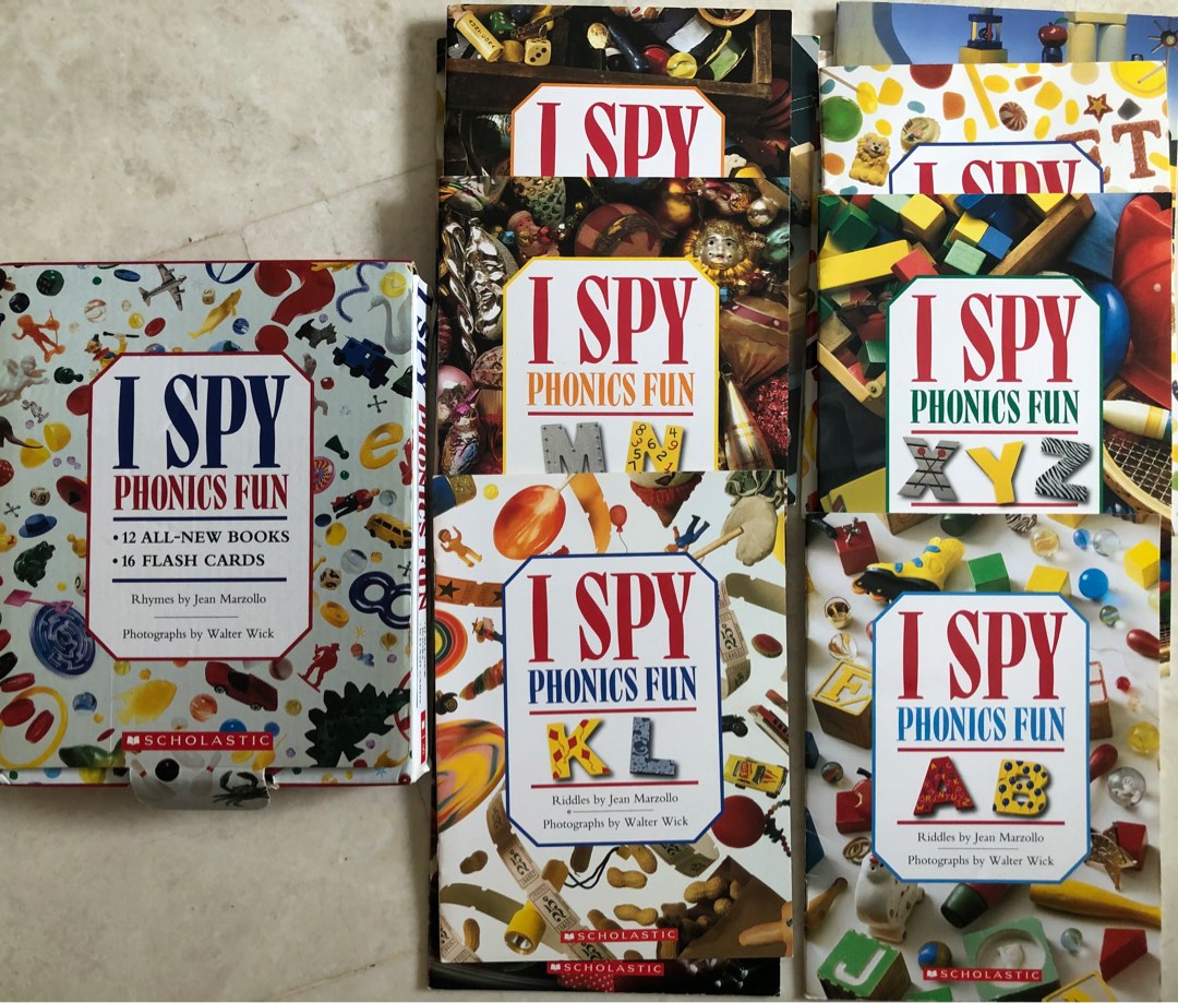 I Spy Phonics Fun by Scholastic, Hobbies & Toys, Books & Magazines ...