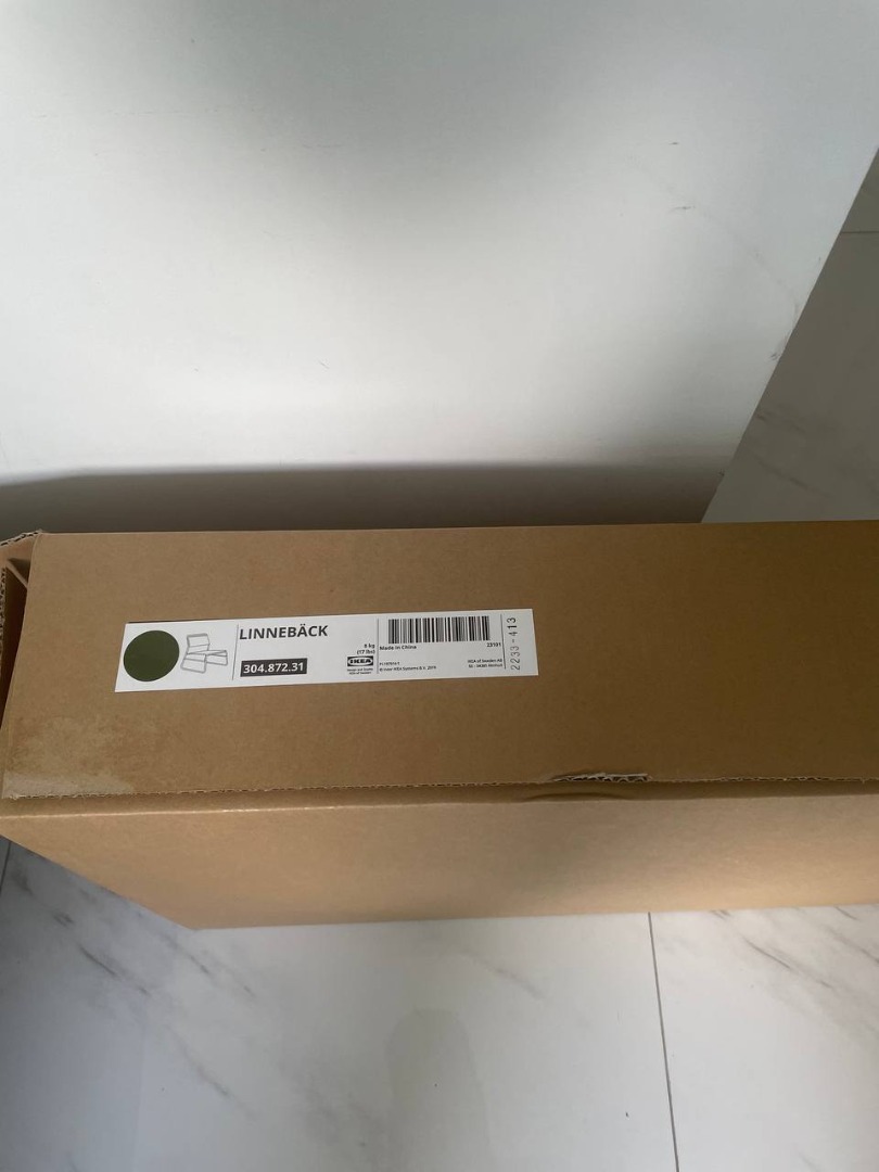 IKEA LINNEBACK chair, Furniture & Home Living, Furniture, Chairs on ...