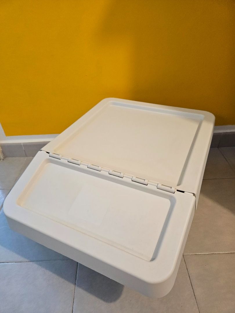 6 Pieces IKEA SORTERA Waste sorting bin with lid, white, 37 L ...